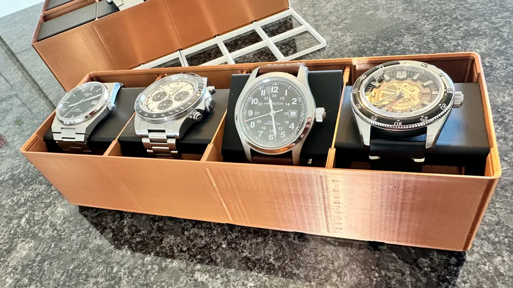 Ultimate Watch Box (Gridfinity Compatible) - Free 3D Print Model ...