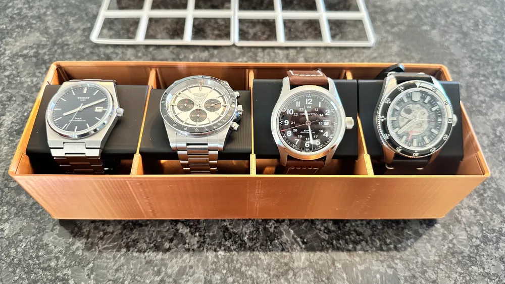 Ultimate Watch Box (Gridfinity Compatible) - Free 3D Print Model ...