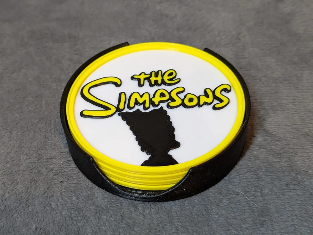 The Simpsons Stackable Coasters - Set A by DelPrints MakerWorld ...