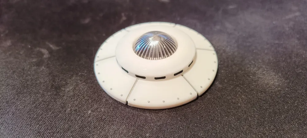 Stern Godzilla Saucer mod 3 - Free 3D Print Model - MakerWorld