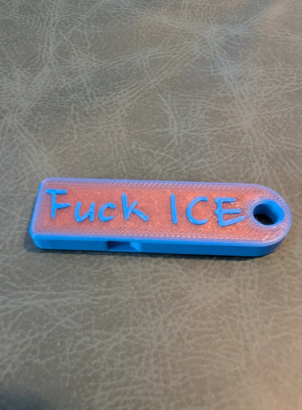 ICE-Alert - Keychain Whistle to Notify Neighbors - Free 3D Print Model ...