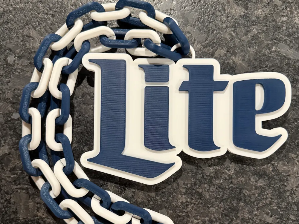 Miller Lite Turnover Chain by HYP3D Turnover Chains MakerWorld: Download Free 3D Models