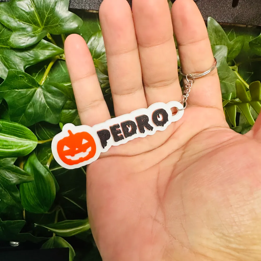 Pedro halloween keychain by Smart3d by Gabriel Gomes - MakerWorld