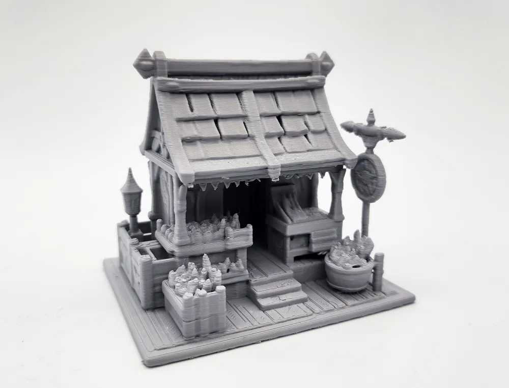 Medieval Market Stall Miniature by Triple G Workshop MakerWorld ...
