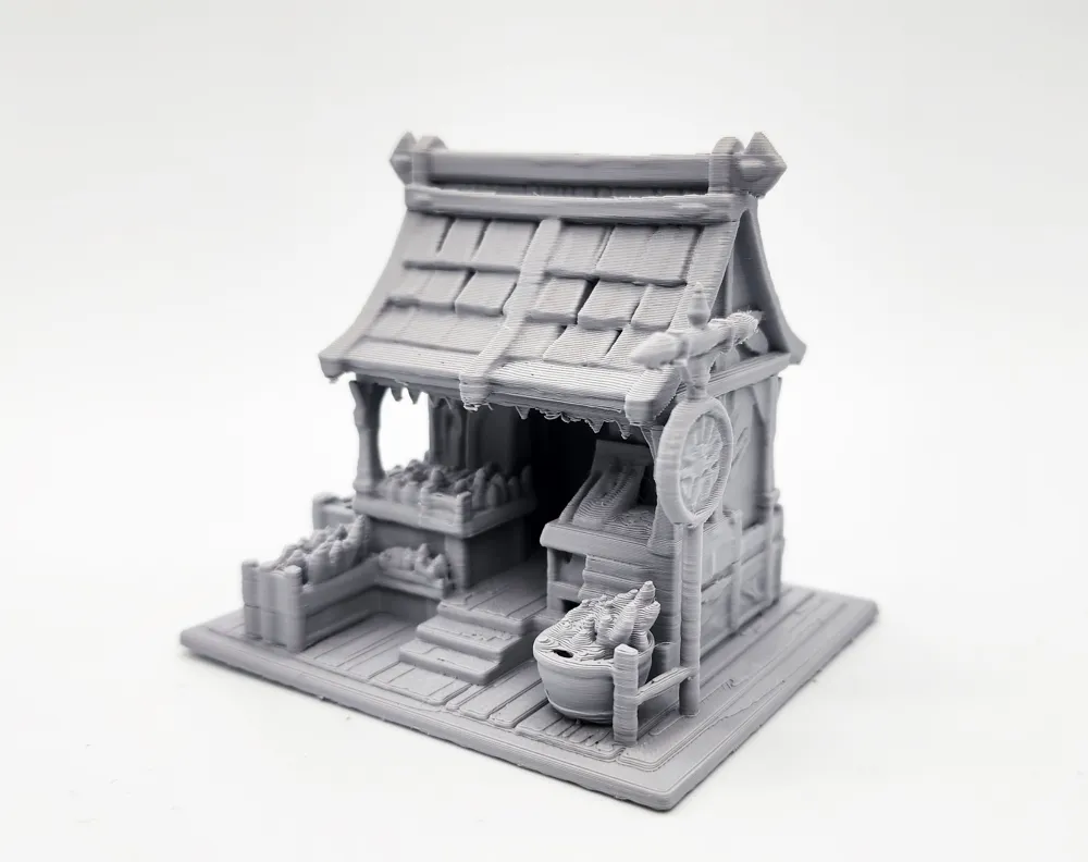 Medieval Market Stall Miniature by Triple G Workshop MakerWorld ...