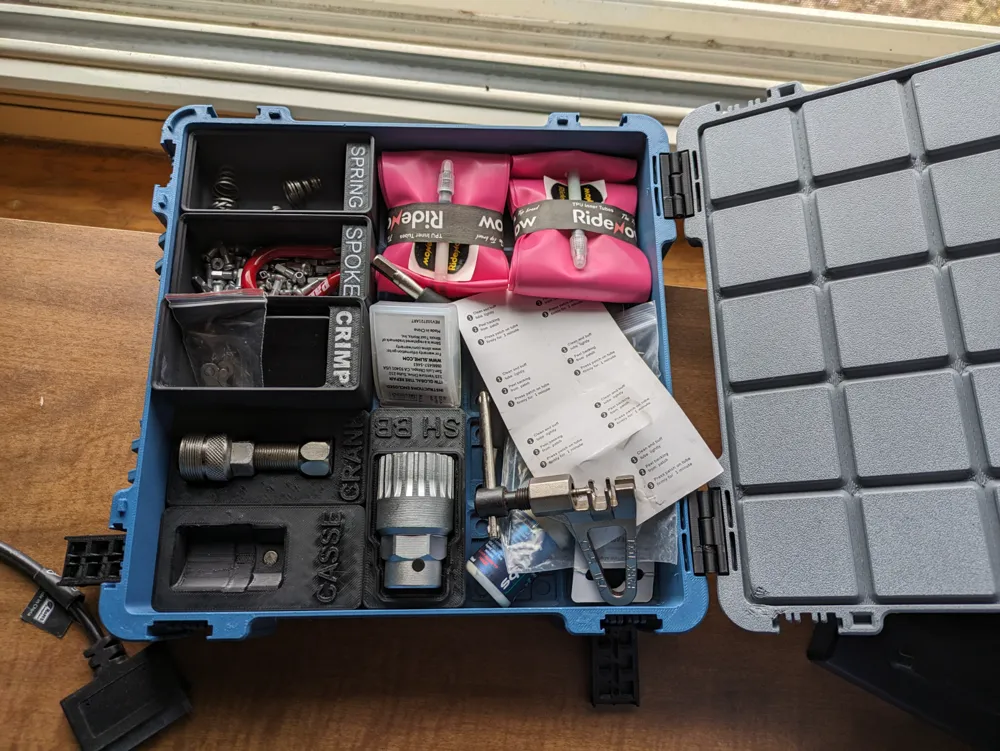 Gridfinity Organizers for Mountain Bike parts and tools by Daniel Pile ...