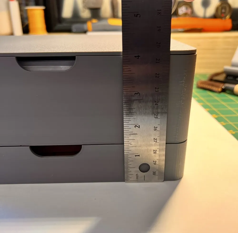 Large Two-Part Storage Box with Lid - Free 3D Print Model - MakerWorld