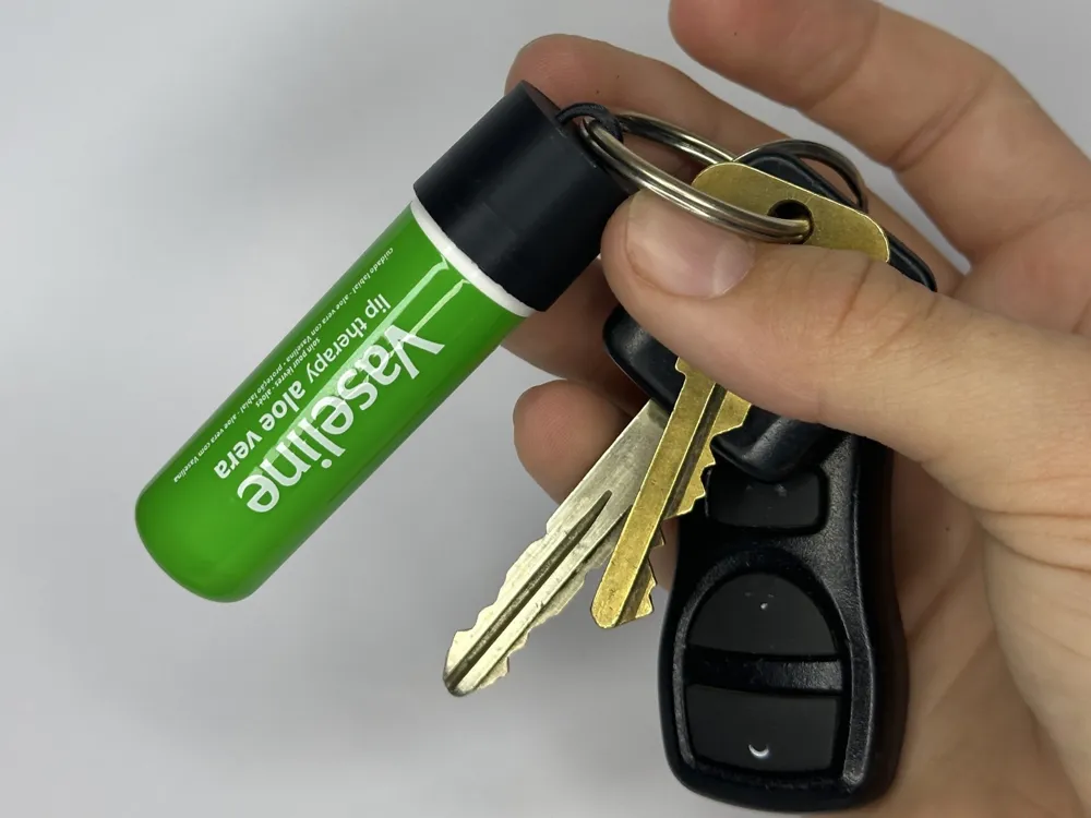 Vaseline Stick Keychain Holder by Maverickkkkkkkk - MakerWorld