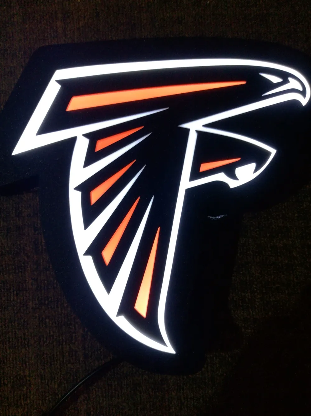 Atlanta Falcons LED light box by Balorfan85 - MakerWorld
