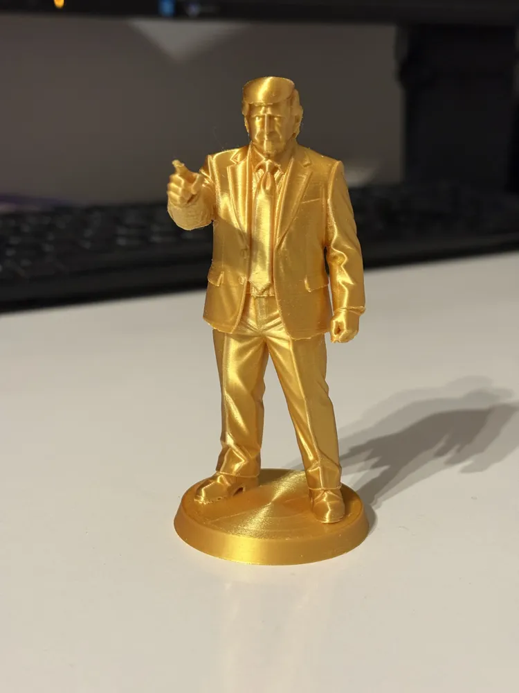 Donald Trump – Standing Historical Figure - Free 3D Print Model ...