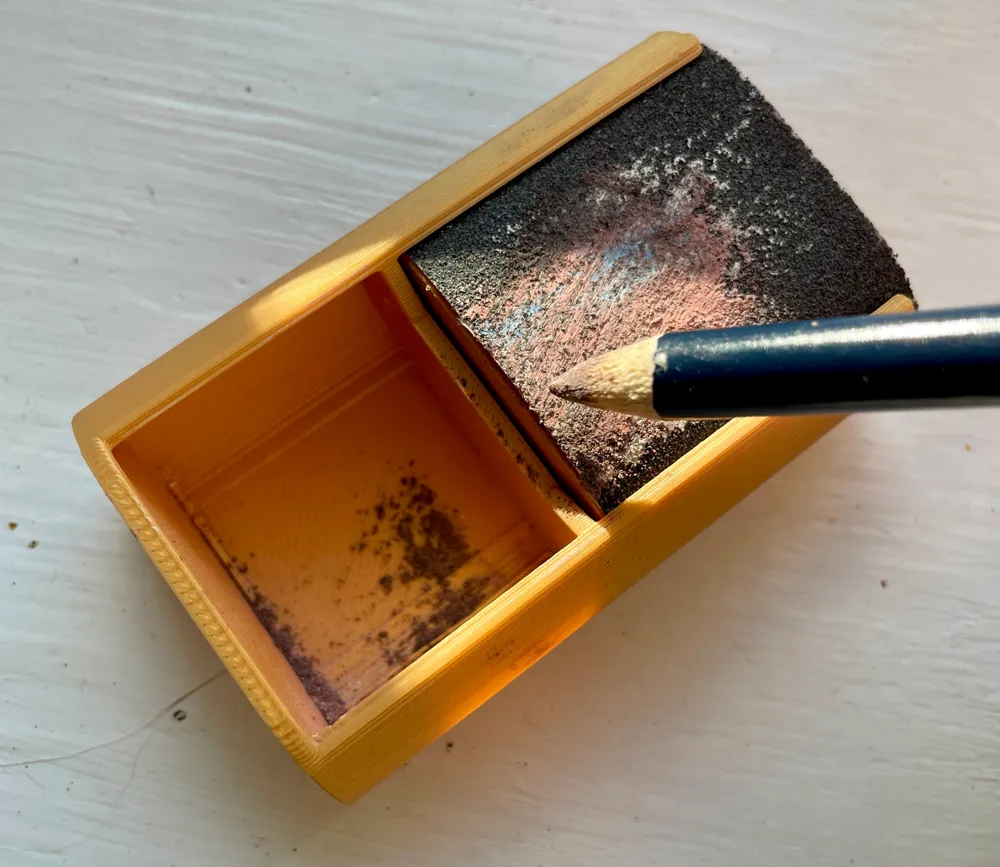 Pencil and chalk sharpener by Jarduz75 MakerWorld: Download Free 3D Models