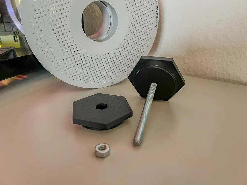 Filament Spool Rewinder for M8 Screw - Free 3D Print Model - MakerWorld