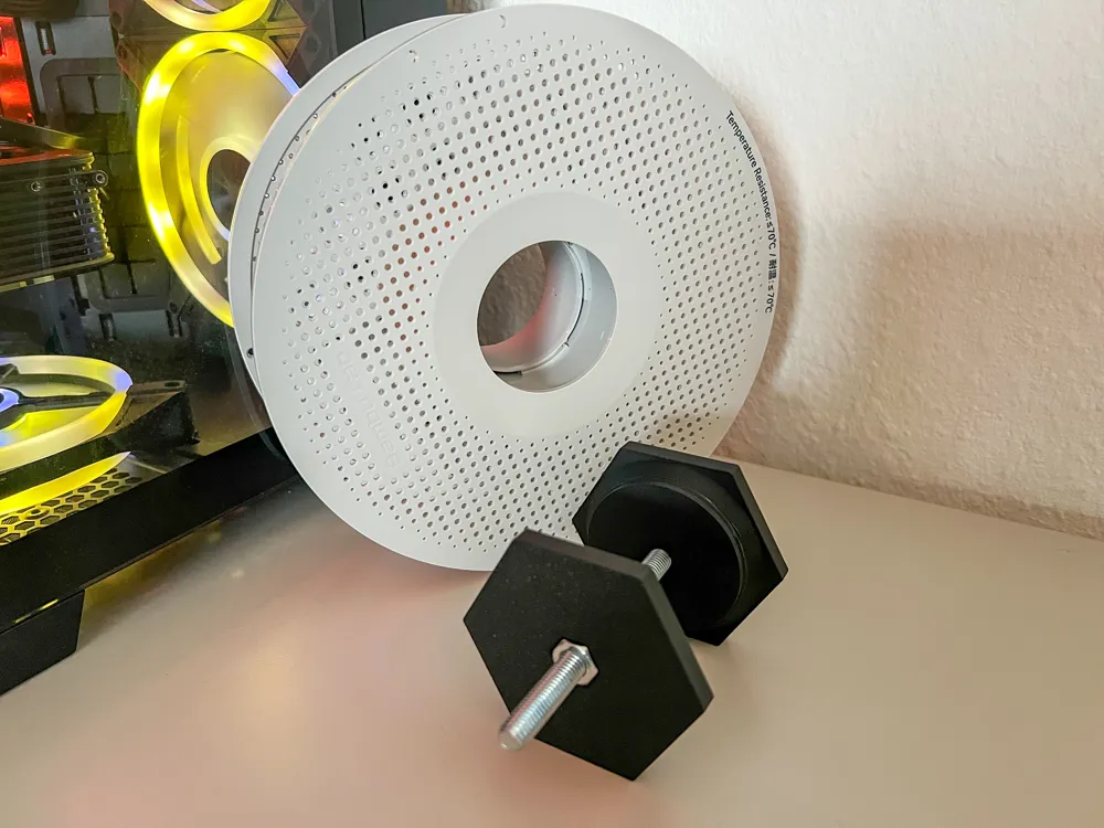 Filament Spool Rewinder for M8 Screw - Free 3D Print Model - MakerWorld