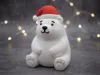 Cute Xmas Polar Bear - adorable AMS model - Free 3D Print Model ...