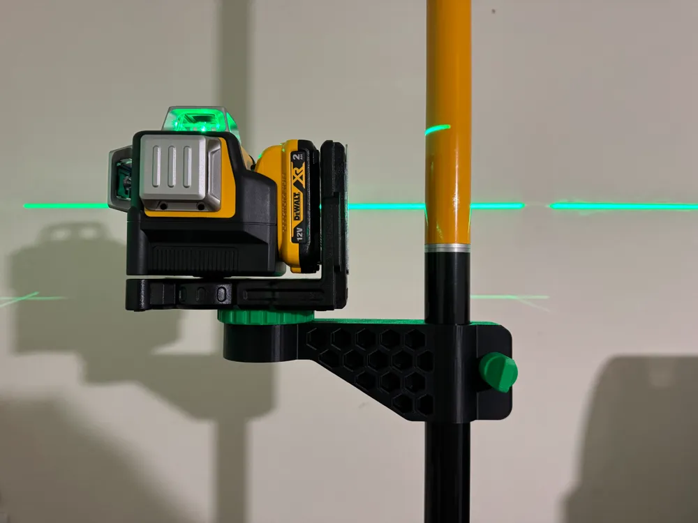 ULTIMATE Laser Level Pole Mount by Havlik MakerWorld: Download Free 3D ...