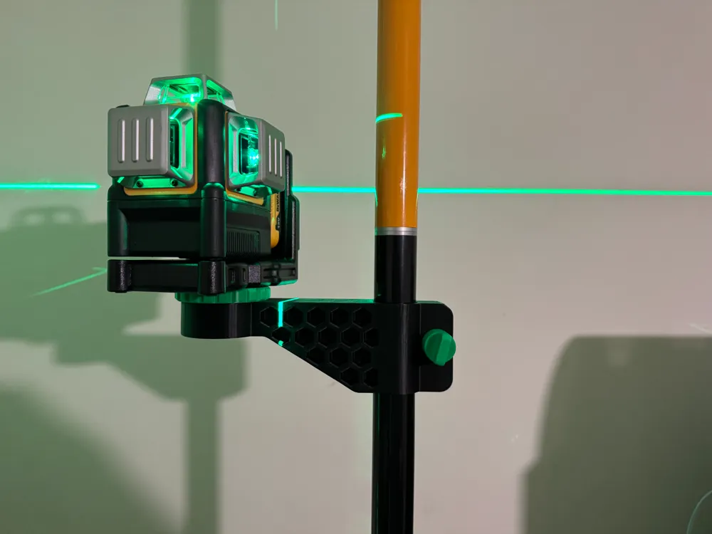 ULTIMATE Laser Level Pole Mount by Havlik MakerWorld: Download Free 3D ...