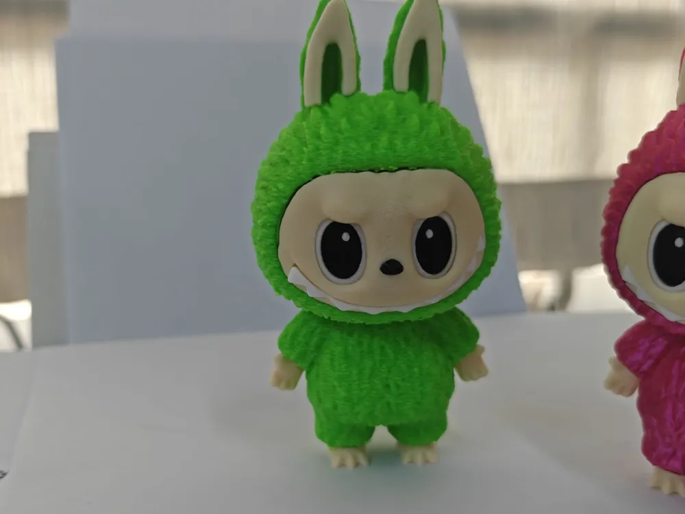 Labubu (Micro-Velvet Version) by 四万 MakerWorld: Download Free 3D Models