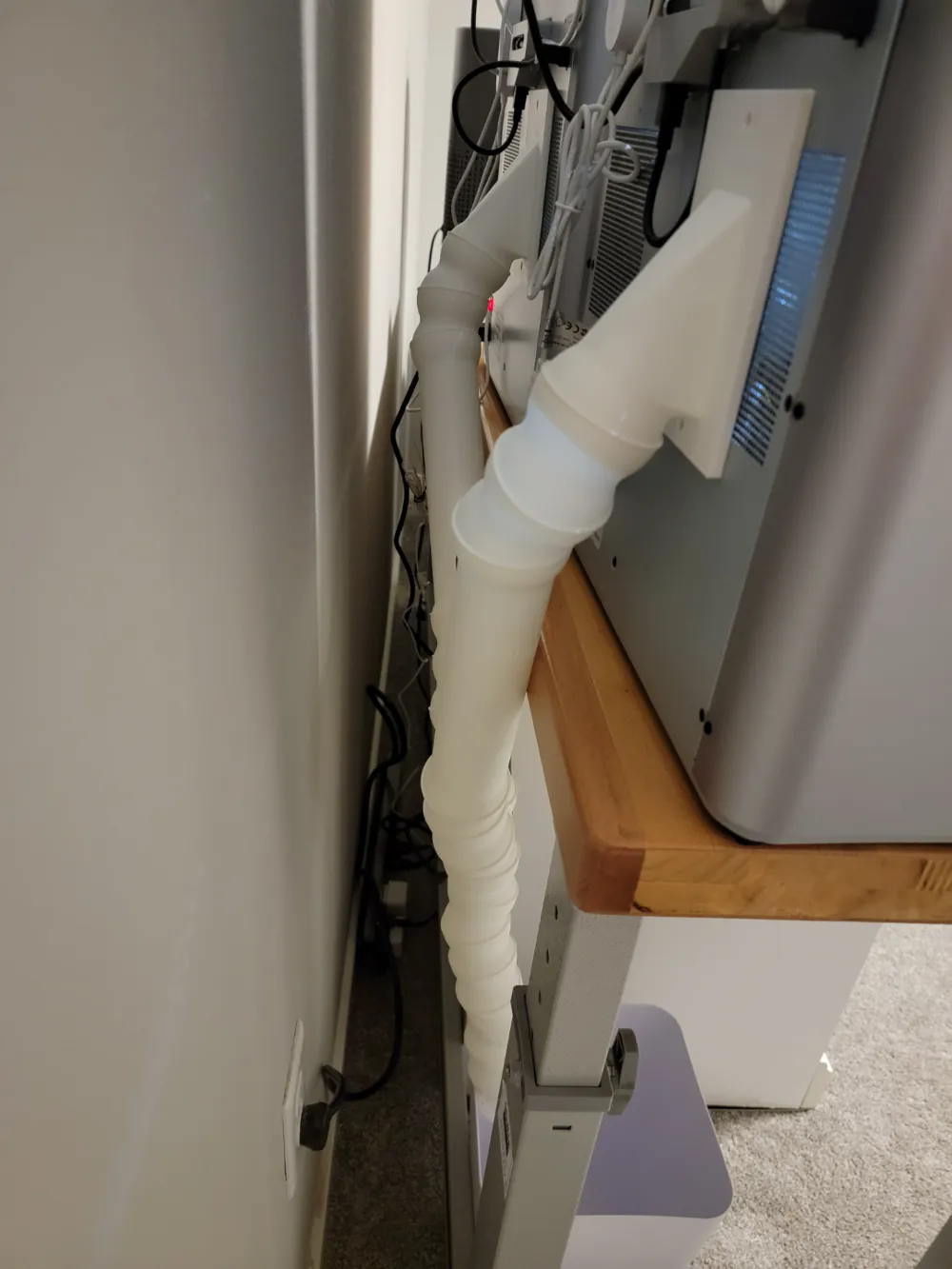 Poop Chute Screw In - For Flexible Segmented Tube Remixed by ...