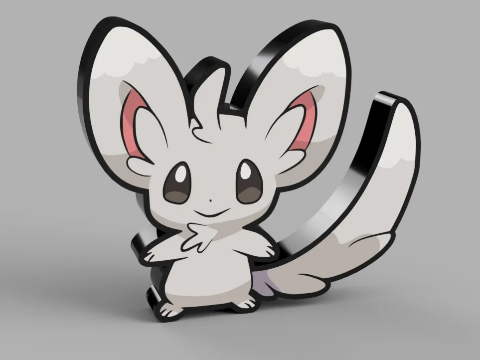 Minccino Lightbox by Sitsero - MakerWorld