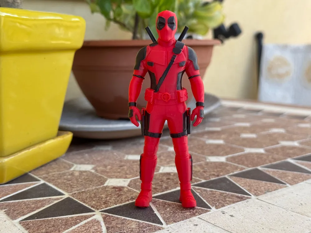 Deadpool Figure - Free 3D Print Model - MakerWorld