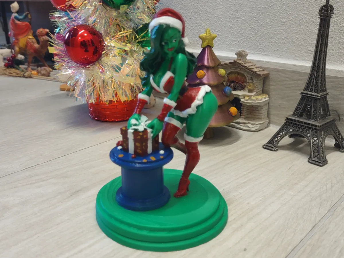 GRINCH CHRISTMAS ELF - Free 3D Print Model - MakerWorld