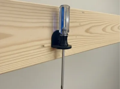 Wall Mount Screw Driver Holder - Free 3D Print Model - MakerWorld