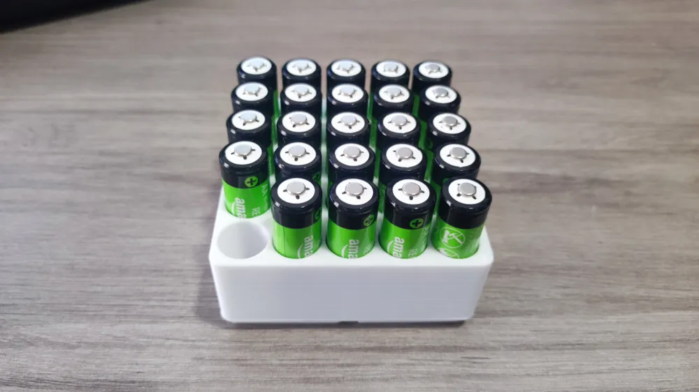 Gridfinity AA Rechargeable Battery Amazon by Tridespro MakerWorld ...