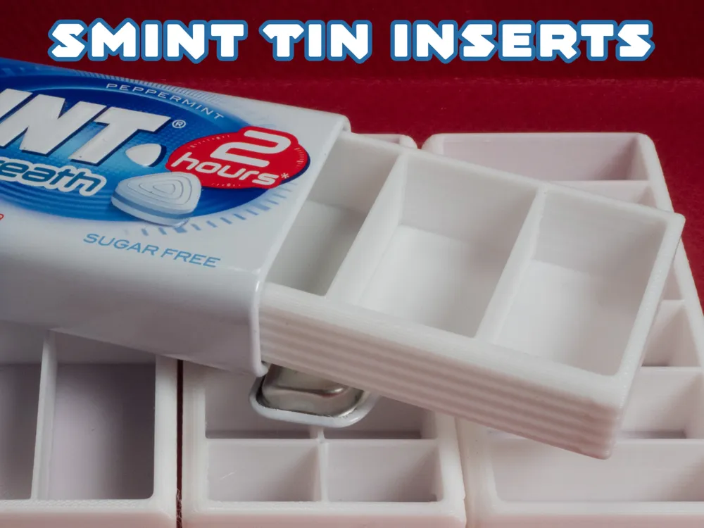 Smint EDC Tin Insert by 3d-PrintCreator - MakerWorld
