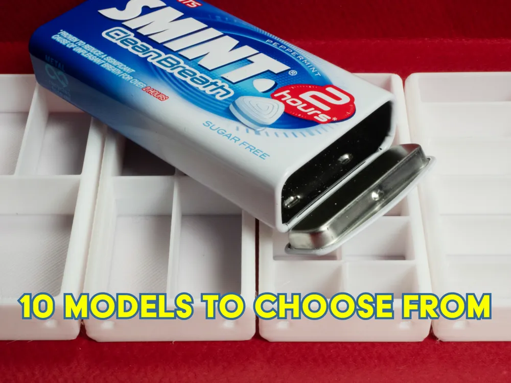 Smint EDC Tin Insert by 3d-PrintCreator MakerWorld: Download Free 3D Models