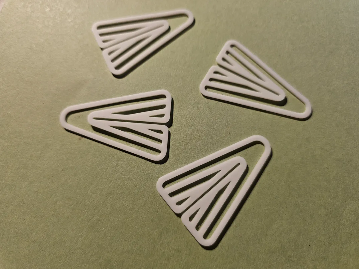 Schlanker Büroklammer | Lesezeichen – Kostenloses 3D-Druckmodell ...