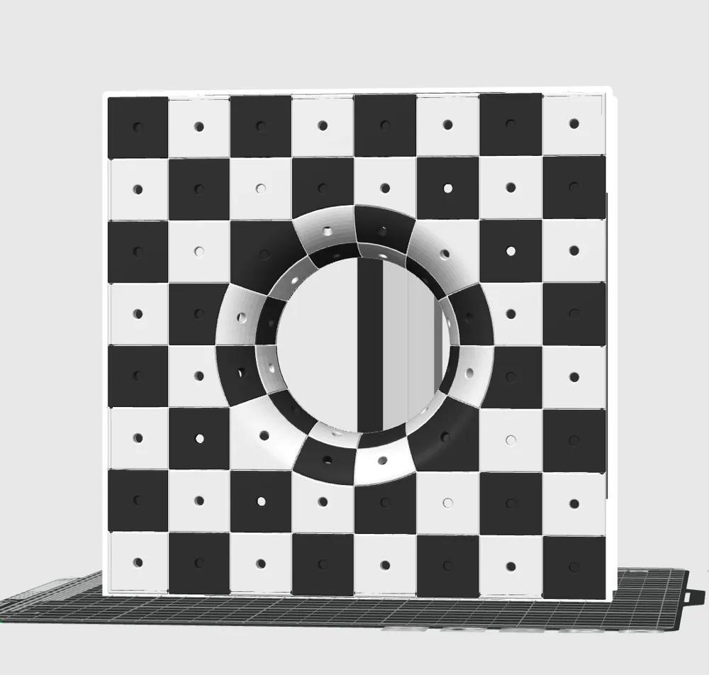 Wormhole Chess Board Remixed by muethsm - MakerWorld