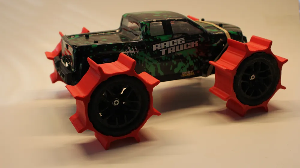 Rc car snow tires by GreyBearsAdventures - MakerWorld