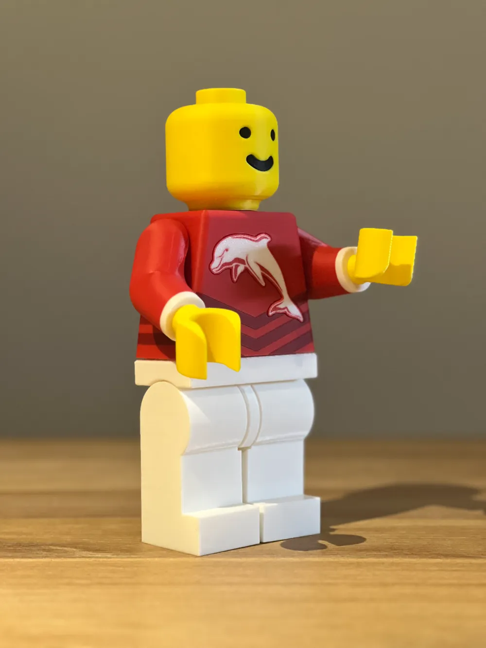 NRL Brickman - Dolphins by Jandaa - MakerWorld
