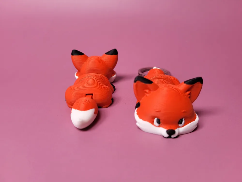 Articulated Fox - Strong Joints - Free 3D Print Model - MakerWorld