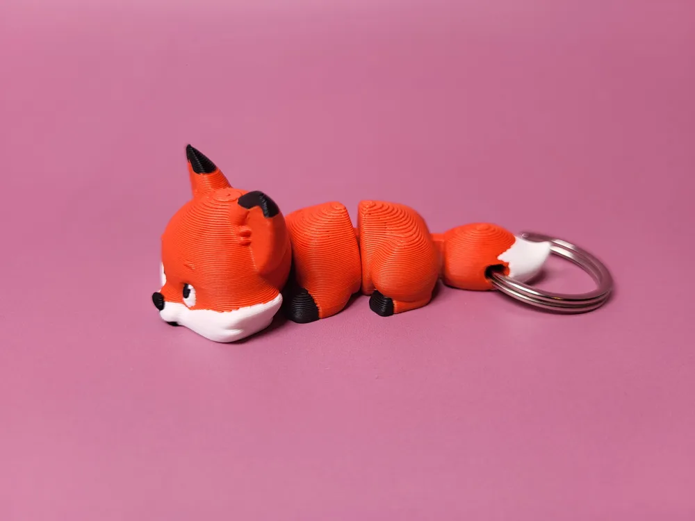 Volpe snodata da Art Design. 3DMakerWorld: Scarica Modelli 3D Gratuiti