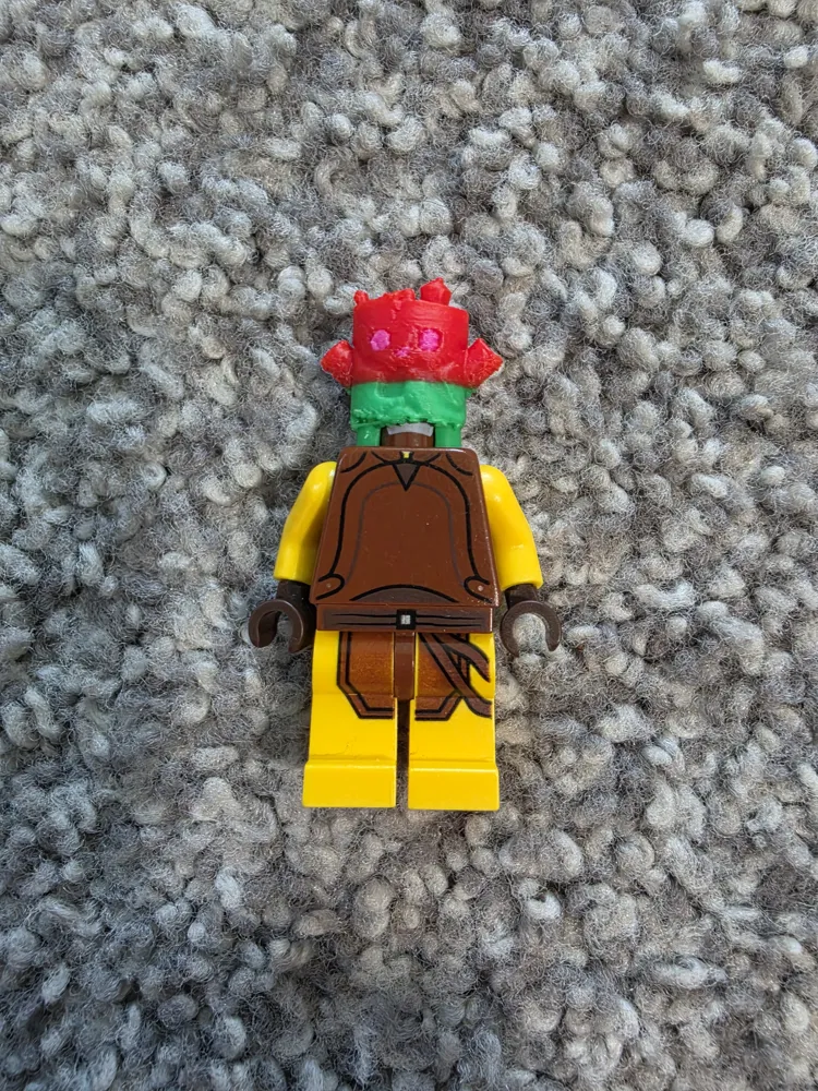 Brick Fortnite Zero Point Sprite - Free 3D Print Model - MakerWorld
