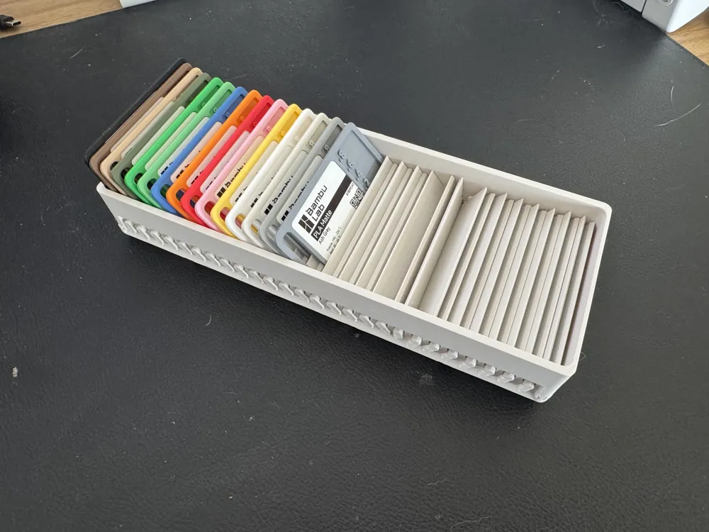 Gridfinity Color Swatch - flip / index storage - Free 3D Print Model ...