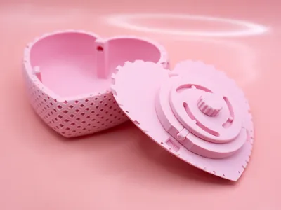 Lattice Heart Vault by Pork3D.com by Pork3D MakerWorld: Download Free ...