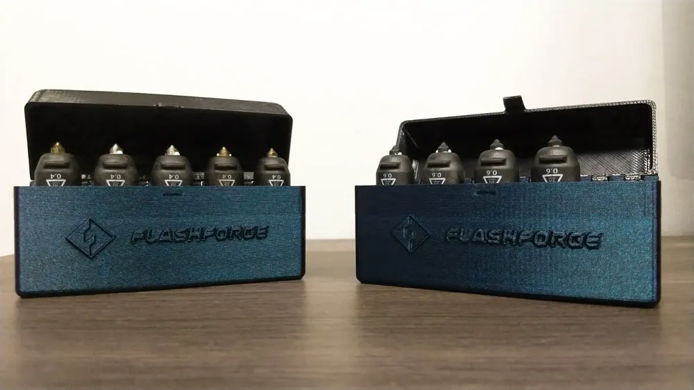 5 Nozzles box for Flashforge Adventurer 5M Series - Free 3D Print Model ...