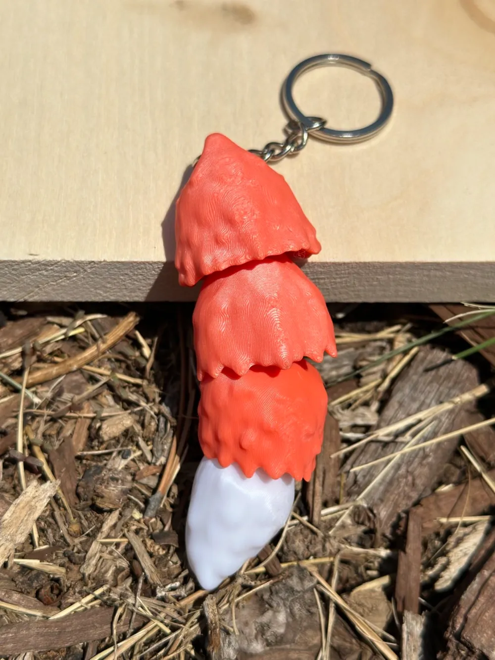 Flexi Fox Tail Keychain by hexequy MakerWorld: Download Free 3D Models