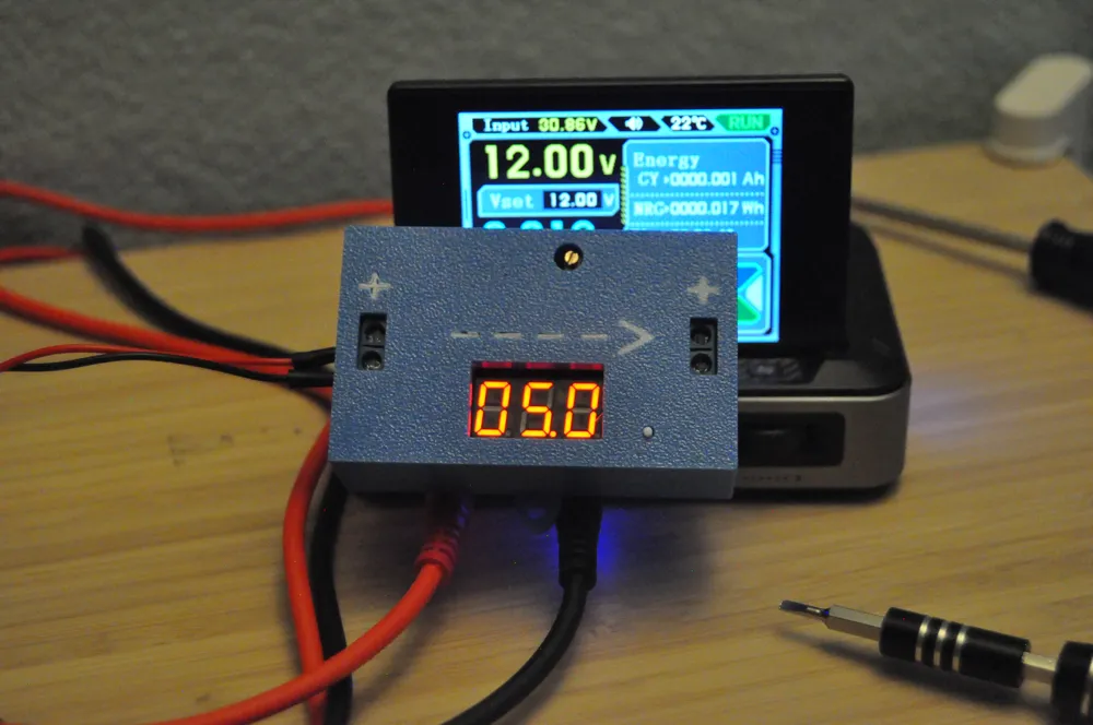 LM2596 DC-DC Buck Power Converter Box (SELOKY) - Free 3D Print Model ...