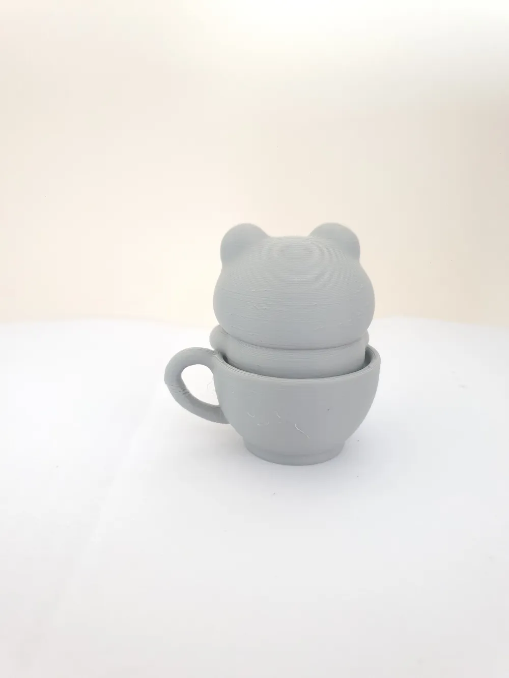 Cute Frog in Cup by Midjam MakerWorld: Download Free 3D Models