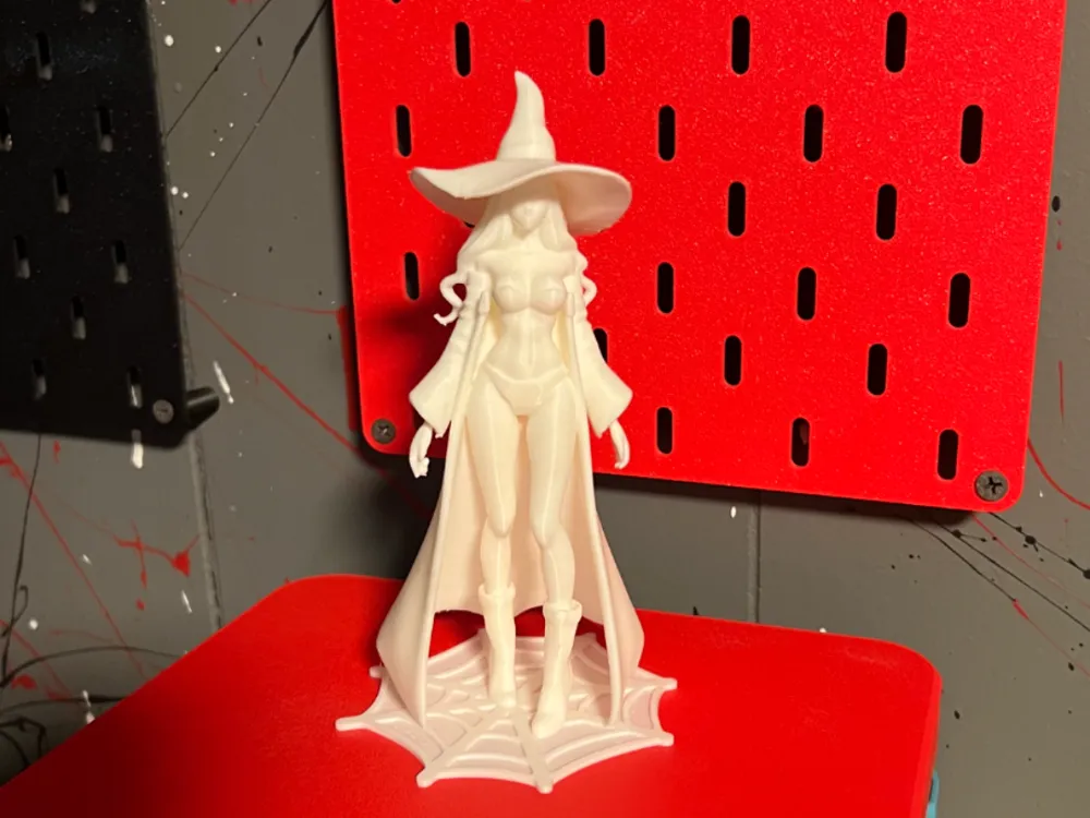 Sexy Pin-up Spooky Witch 2 by cole MakerWorld: Download Free 3D Models