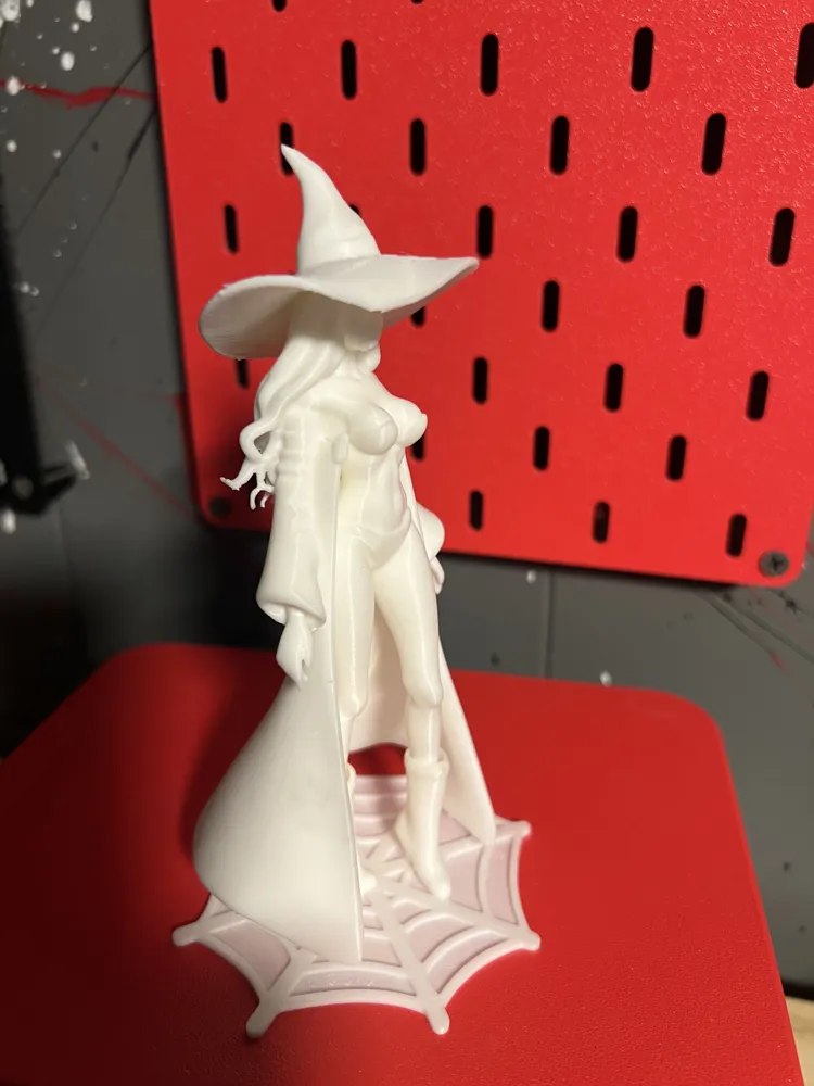 Sexy Pin-up Spooky Witch 2 by cole MakerWorld: Download Free 3D Models