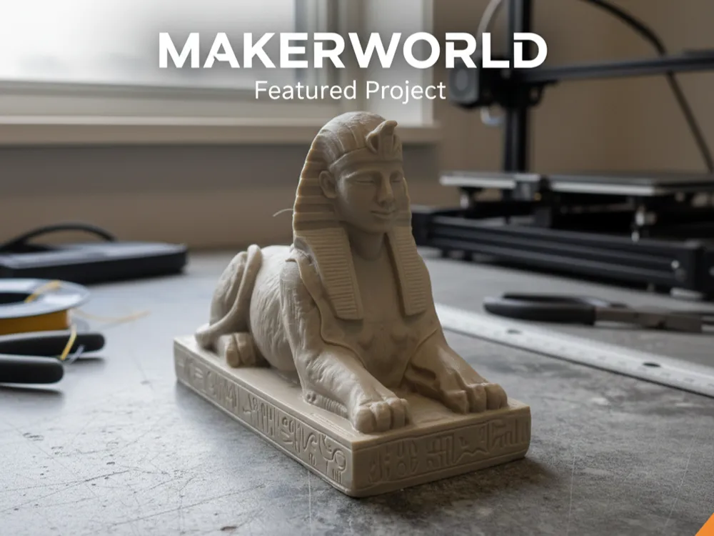 Great Sphinx of Giza High Detail Decorative Statue - Free 3D Print ...