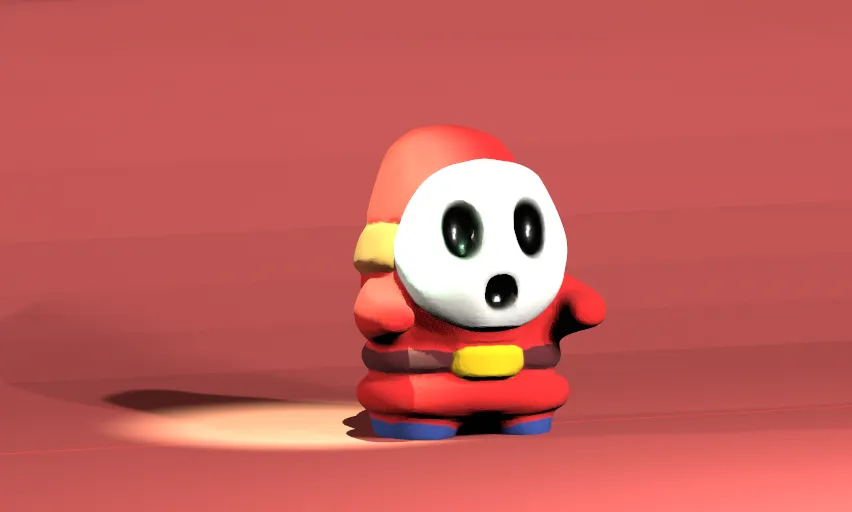 Cute Shy Guy Figure! by eebee - MakerWorld