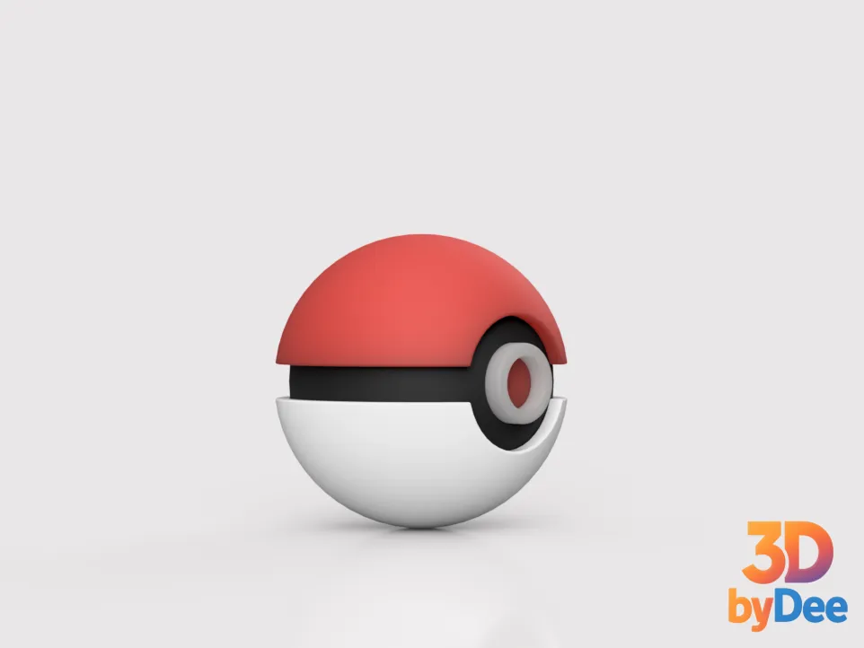 Poke Ball by 3DbyDee MakerWorld: Download Free 3D Models