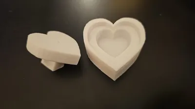 heart pattern for molding - Heart-shaped pattern for molding Remixed by ...