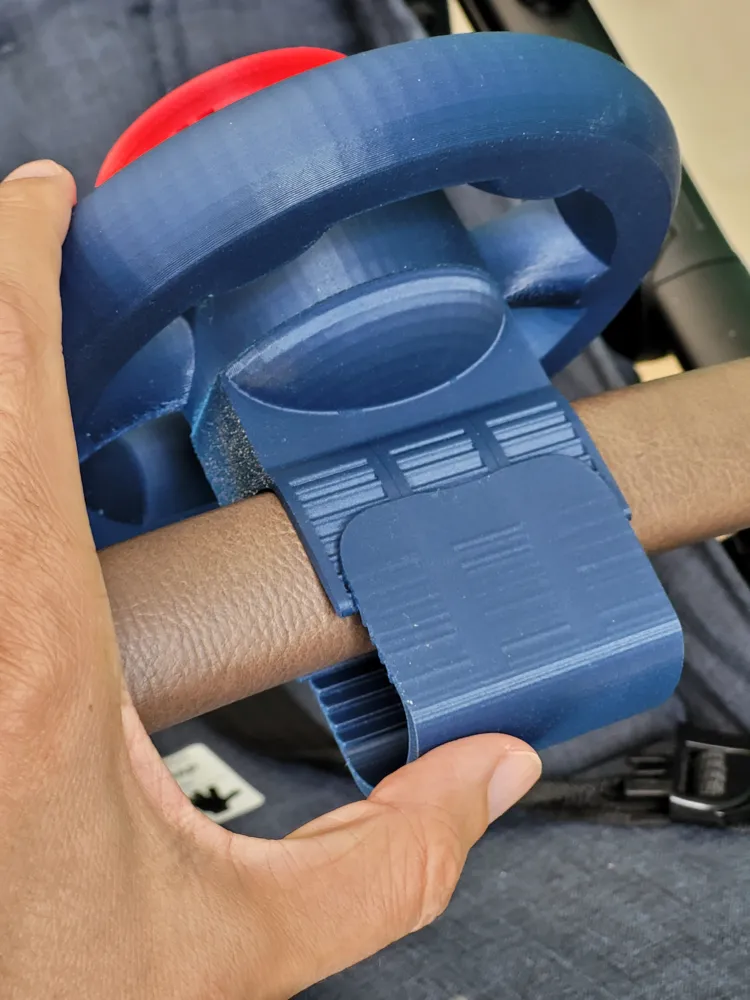 Steering Wheel for Baby Stroller - Free 3D Print Model - MakerWorld