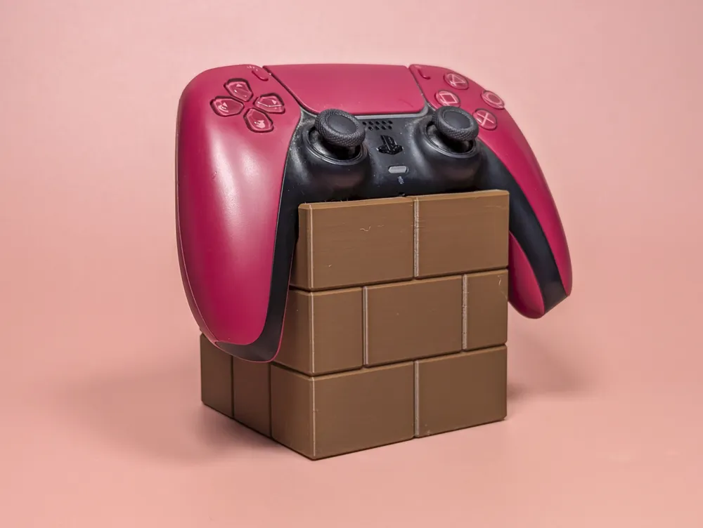 Super Mario Brick PS5 Controller Stand by phoenix3dmodelsMakerWorld ...